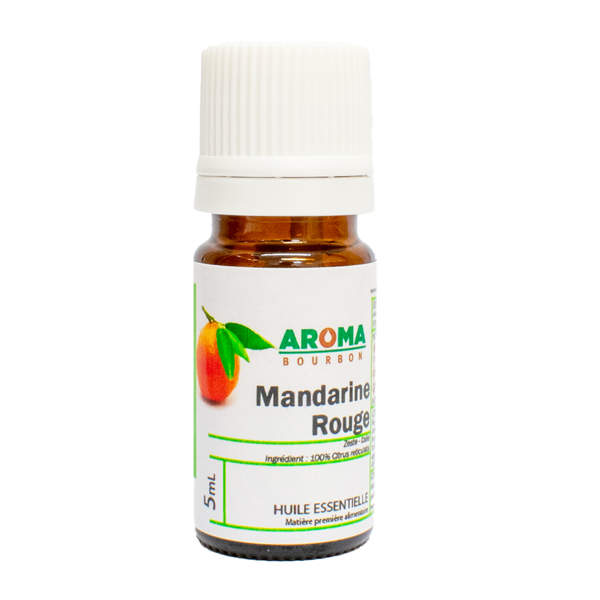 HUILE ESSENTIELLE DE MANDARINE ROUGE À LA RÉUNION