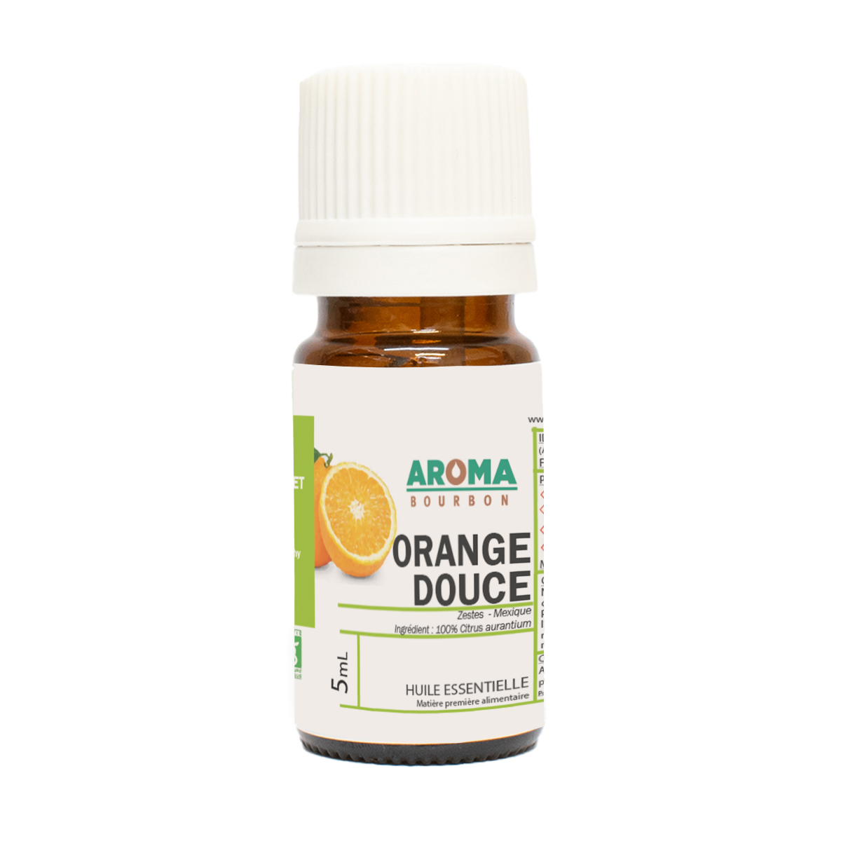 HUILE ESSENTIELLE D'ORANGE DOUCE À LA RÉUNION